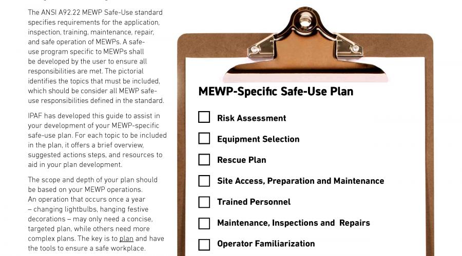 New Document Decodes Mewp Safe Use Program Requirement